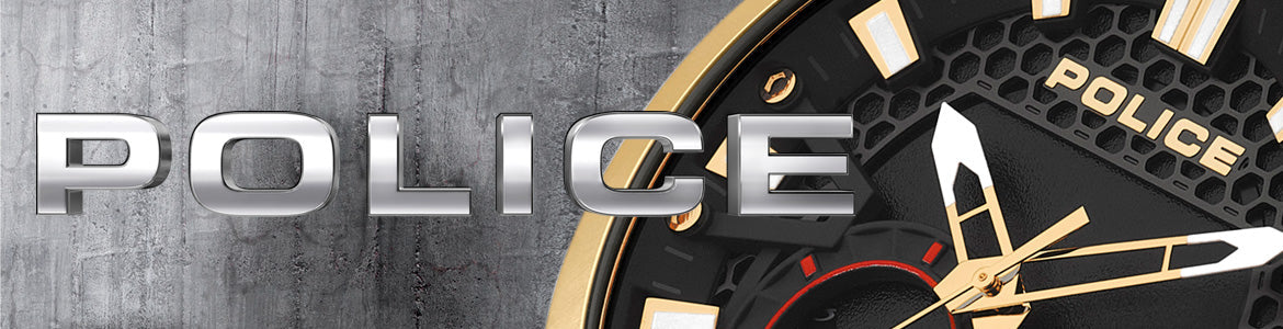 Police Watches Australia | Bold Designs – Silver Steel