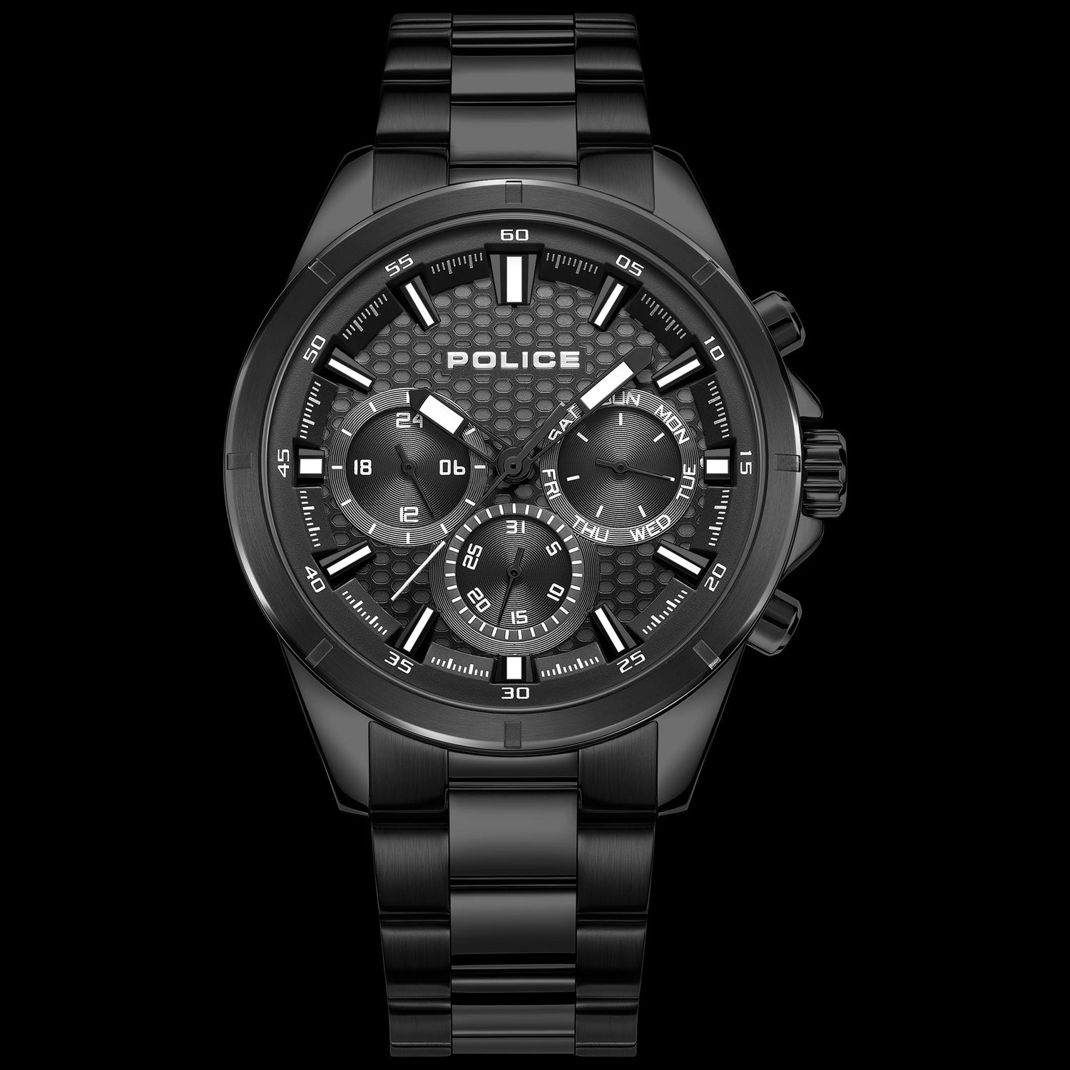 Police Watches Australia | Bold Designs – Silver Steel