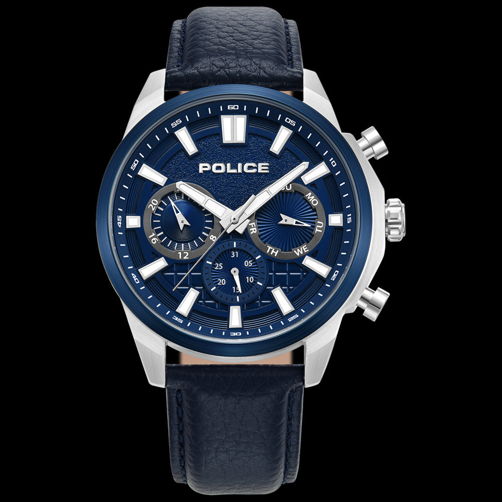 Police Watches Australia | Bold Designs – Silver Steel