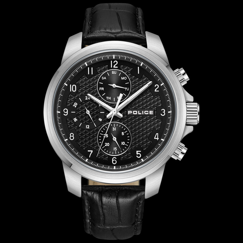 Police Watches Australia | Bold Designs – Silver Steel
