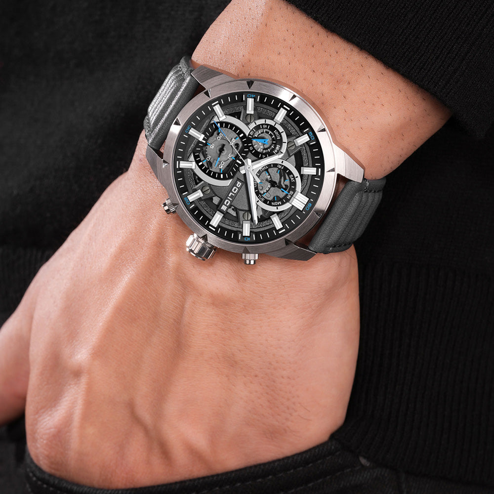 Police Watches Australia | Bold Designs – Silver Steel