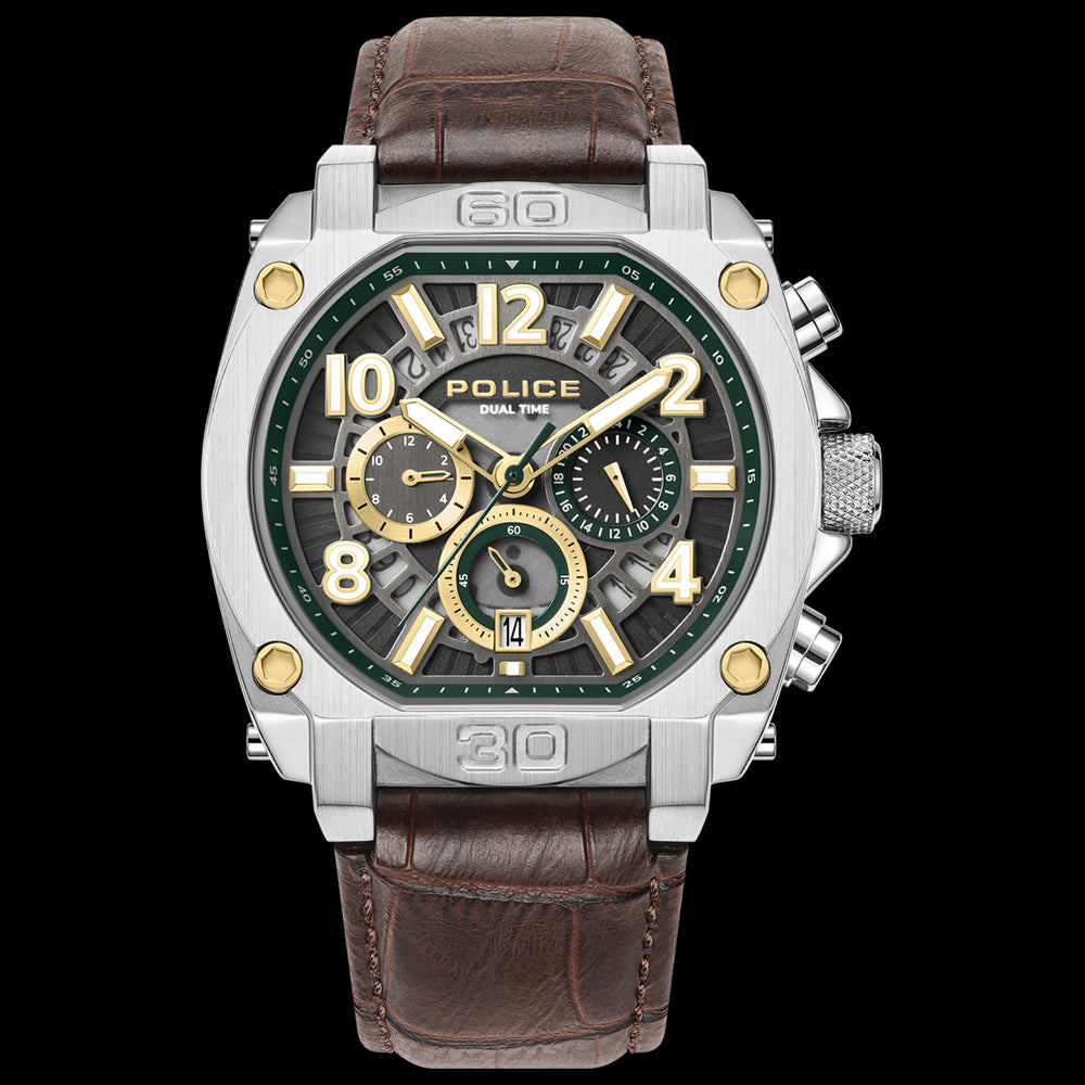 Police Watches Australia | Bold Designs – Silver Steel