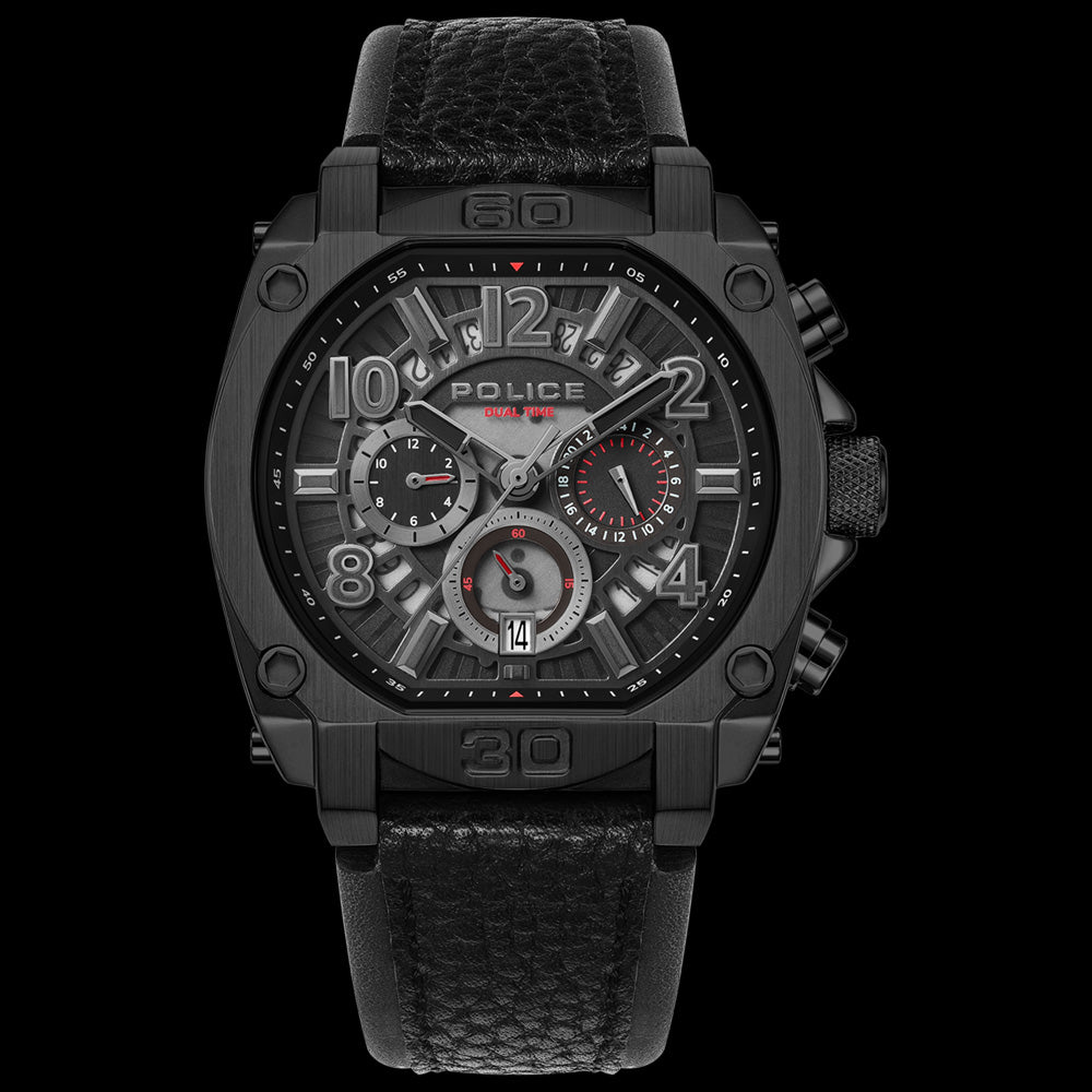 Police Watches Australia | Bold Designs – Silver Steel