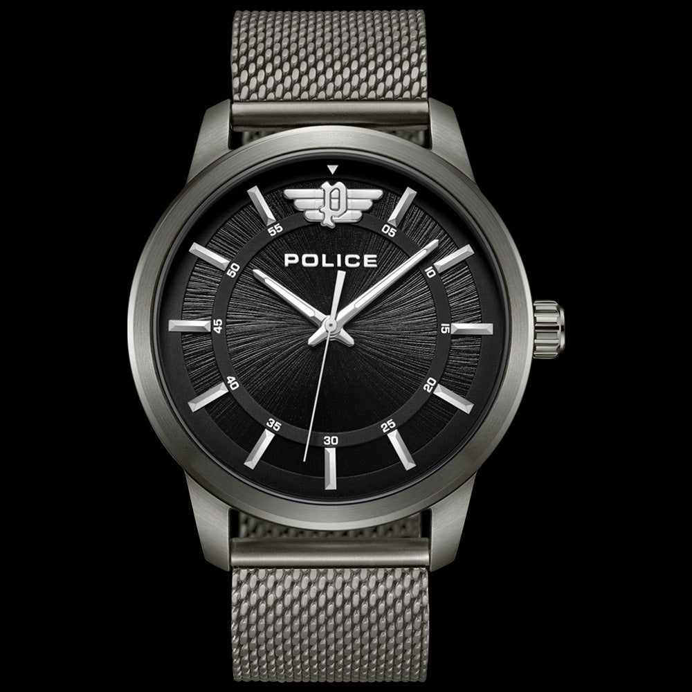 Police Watches Australia | Bold Designs – Silver Steel