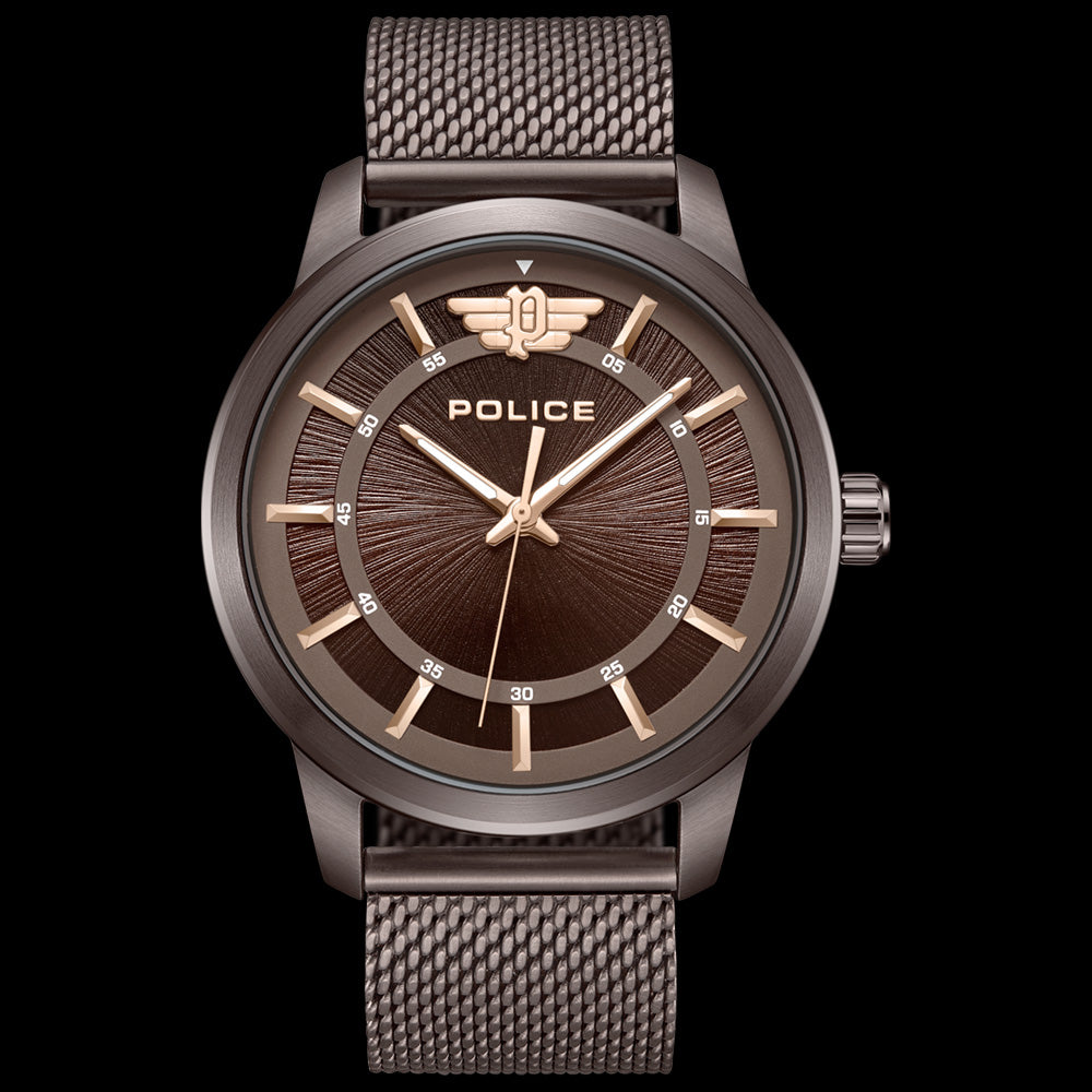 Police Watches Australia | Bold Designs – Silver Steel