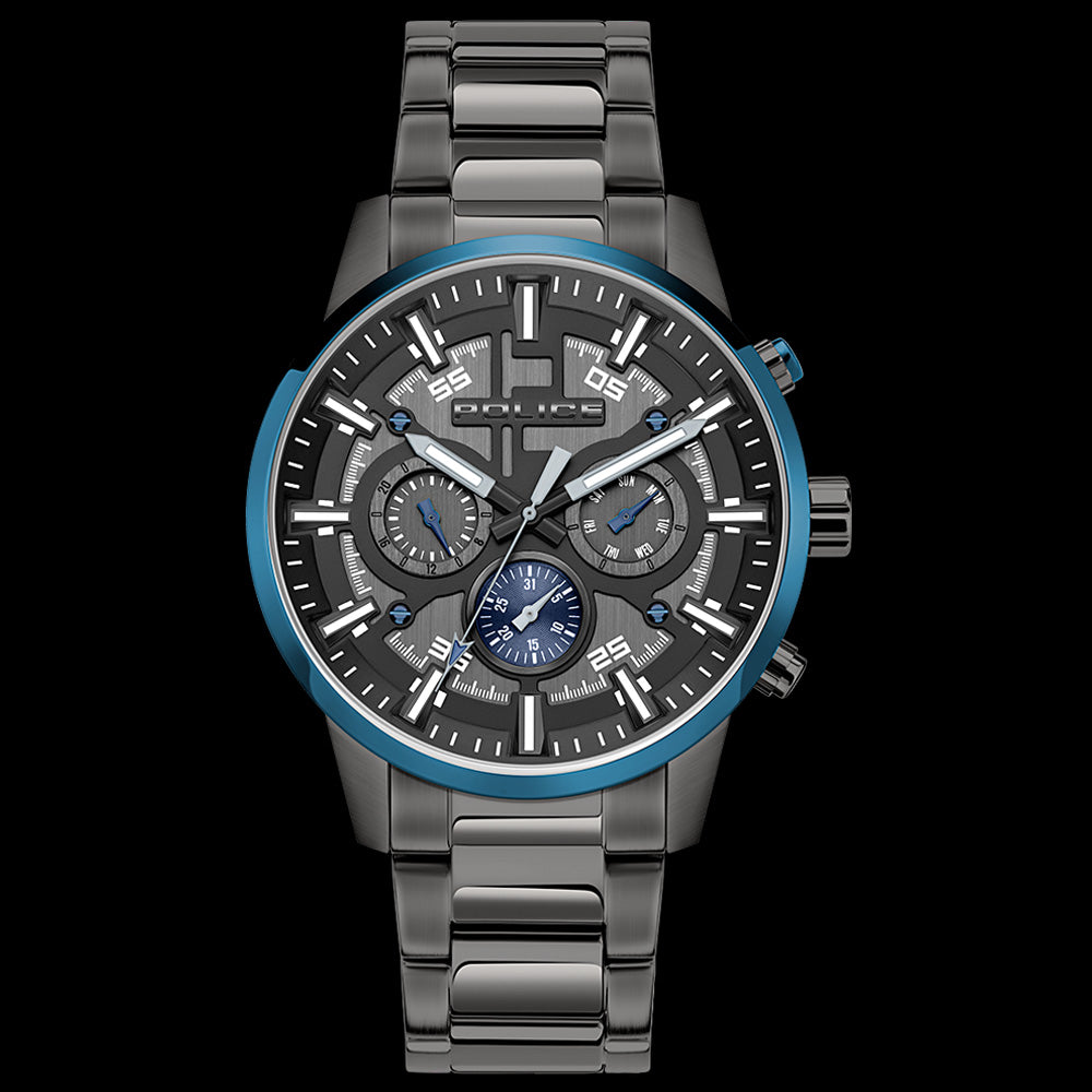 Police Watches Australia | Bold Designs – Silver Steel