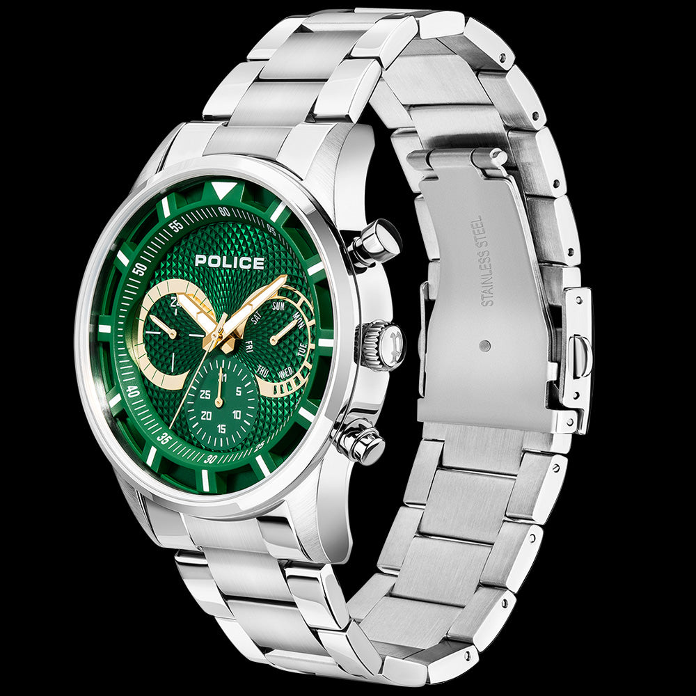 Police Watches Australia | Bold Designs – Silver Steel