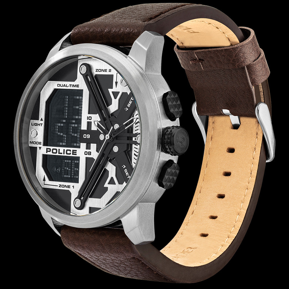 Police Watches Australia | Bold Designs – Silver Steel